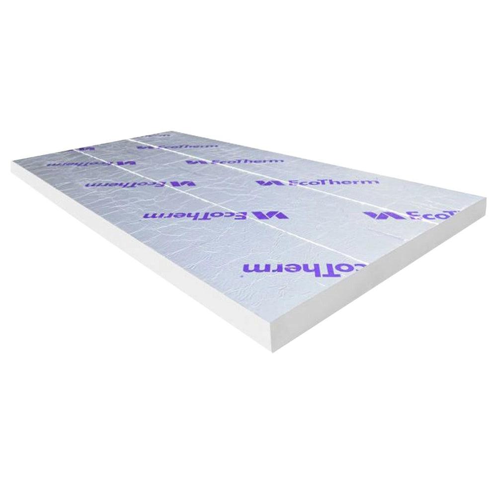 20mm Ecotherm Eco-Versal PIR Insulation Board 2400mm x 1200mm (2.88m2 ...
